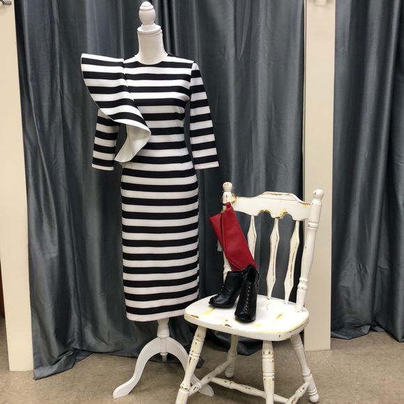 Eien | Dresses | Eien Stripe Dress | Poshmark